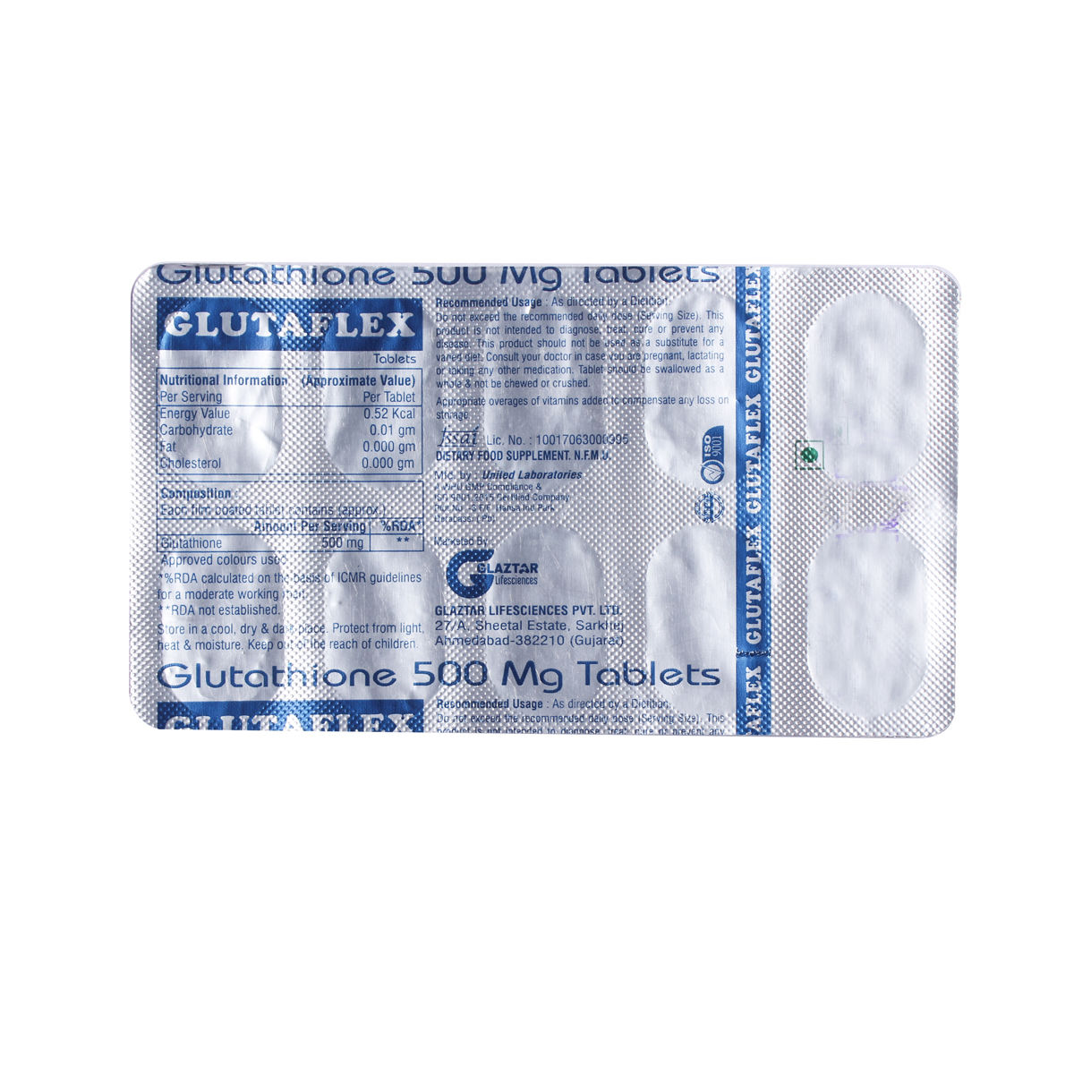 Glutaflex Tablet 10's Price, Uses, Side Effects, Composition - Apollo ...