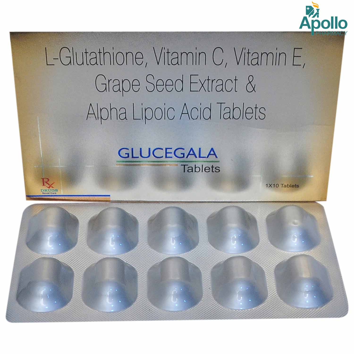 Glucegala Tablet 10's Price, Uses, Side Effects, Composition - Apollo ...