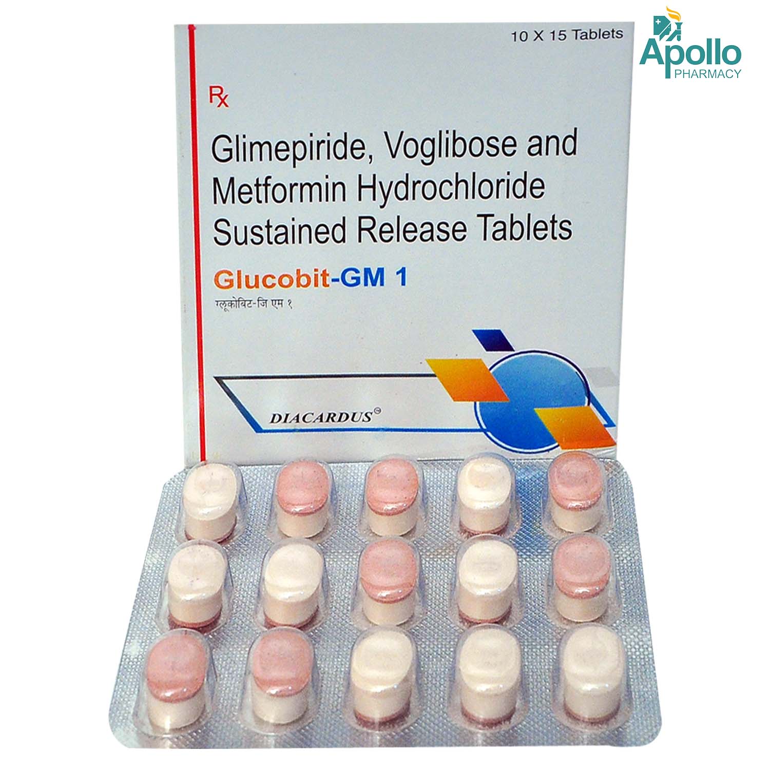 Glucobit-Gm 1/0.2/500Mg Tablet 15'S Price, Uses, Side Effects ...