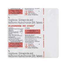 Gluconorm VG 2 Forte Tablet 15's Price, Uses, Side Effects, Composition ...