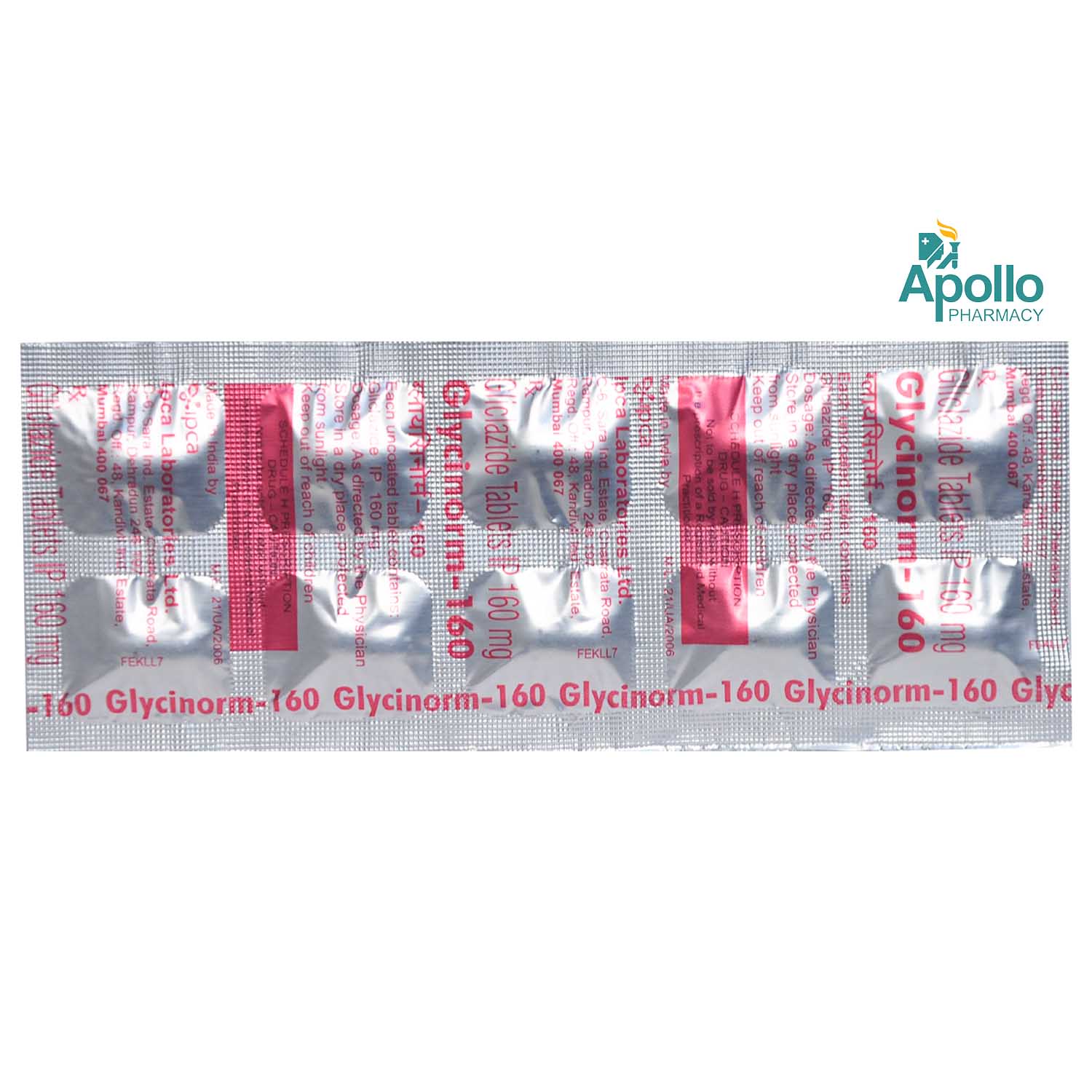 Glycinorm 160 Tablet 10's Price, Uses, Side Effects, Composition ...