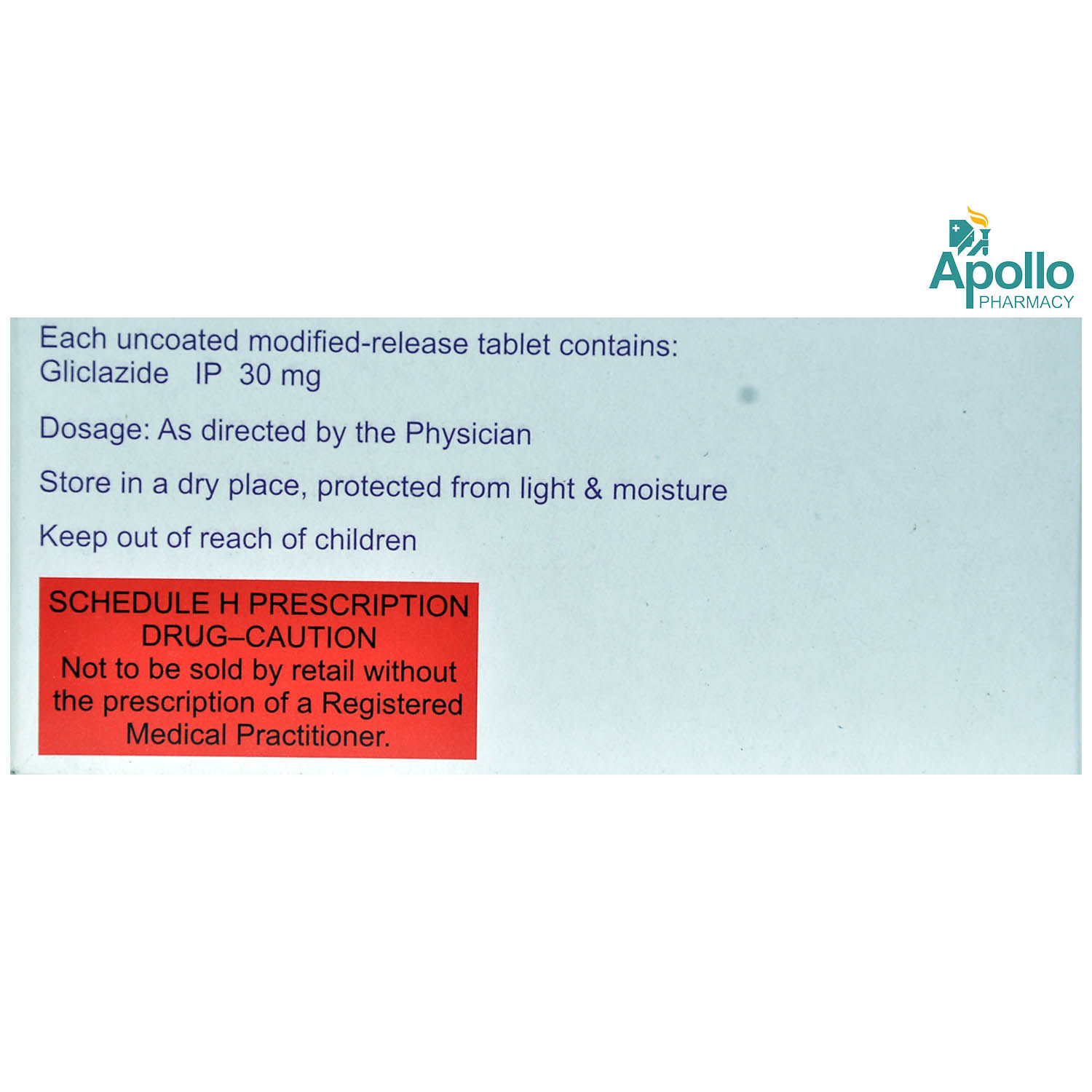 Glycinorm-OD 30 Tablet 10's Price, Uses, Side Effects, Composition ...