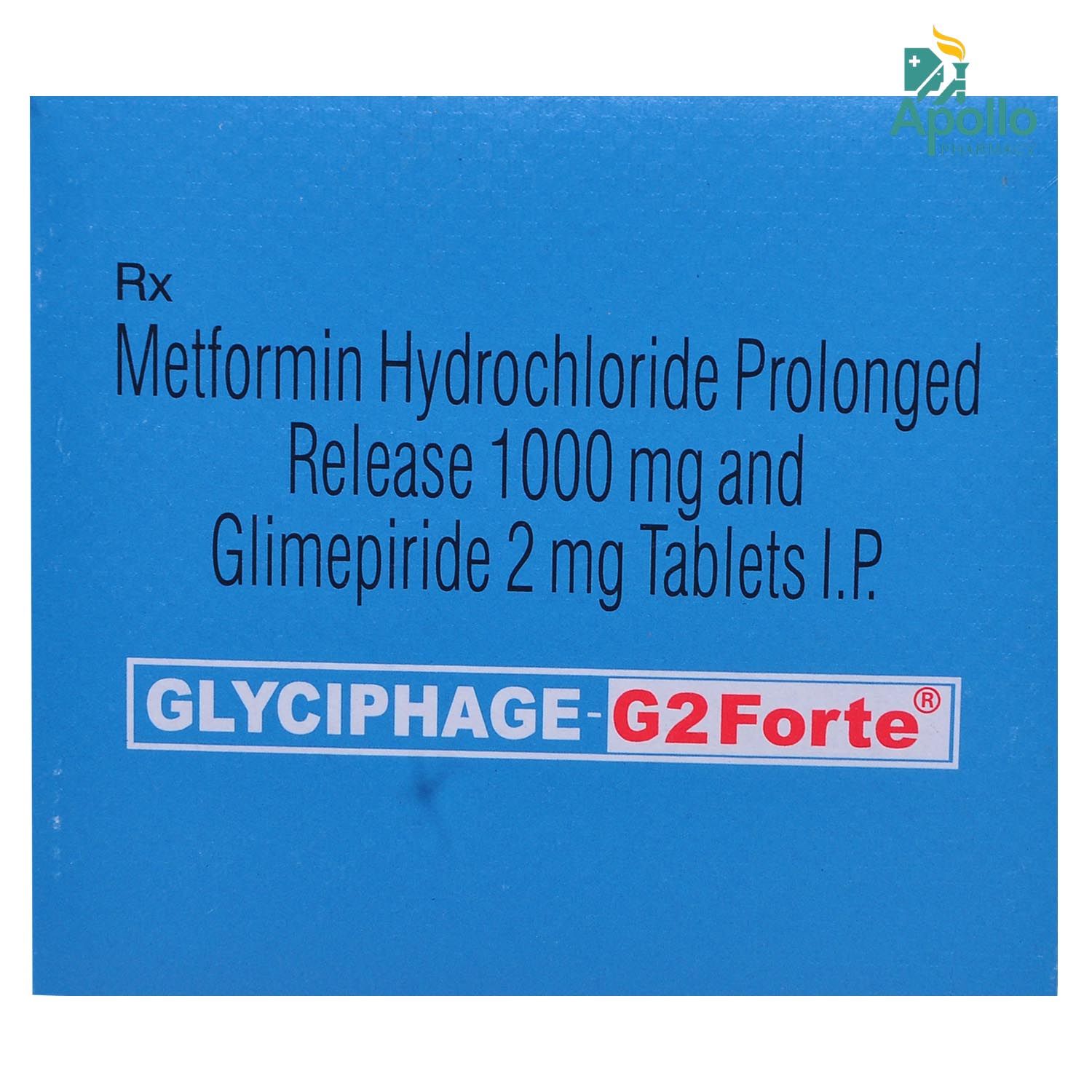 Glyciphage G 2 Forte Tablet 10's Price, Uses, Side Effects, Composition ...