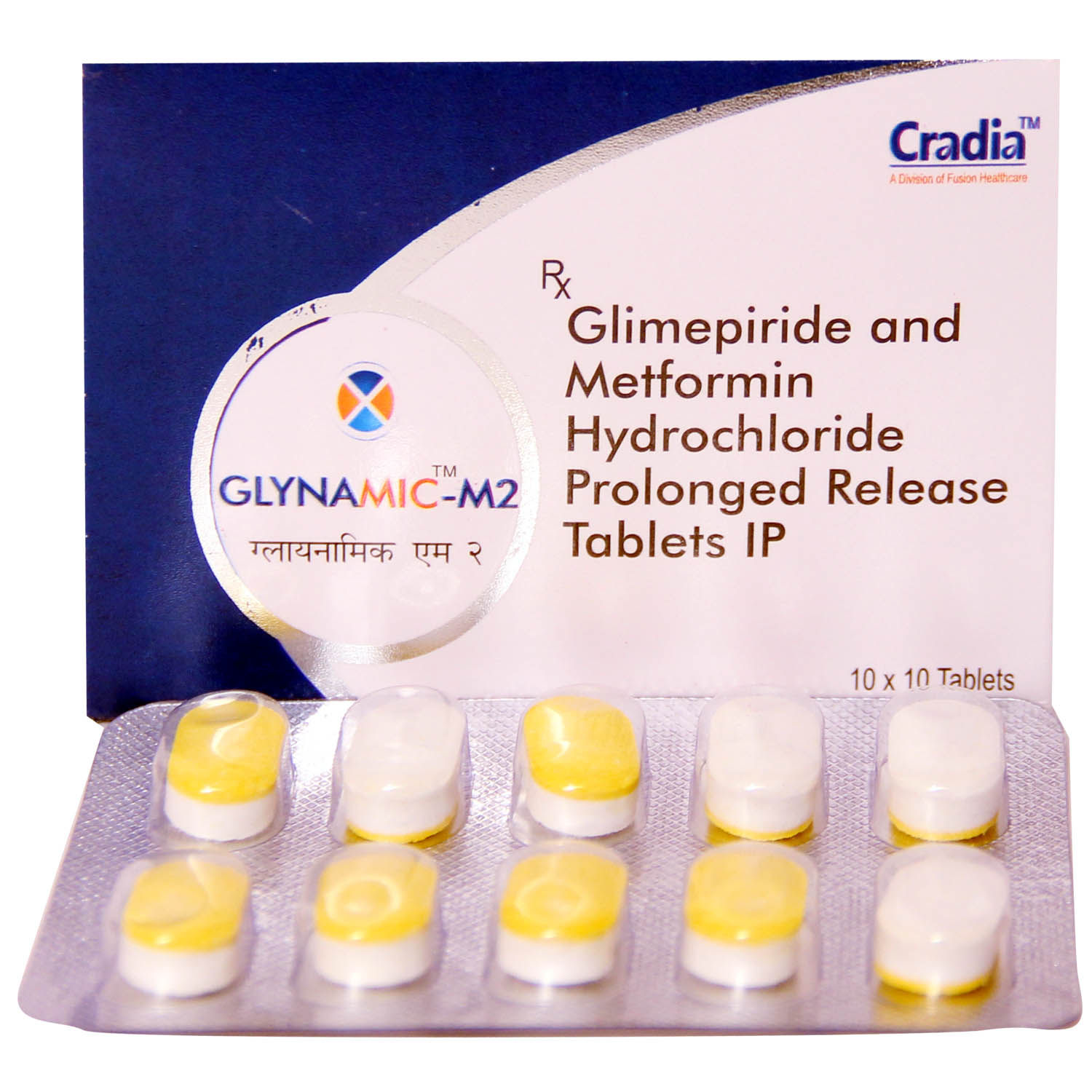 Glynamic-M 2 Tablet 10's Price, Uses, Side Effects, Composition ...
