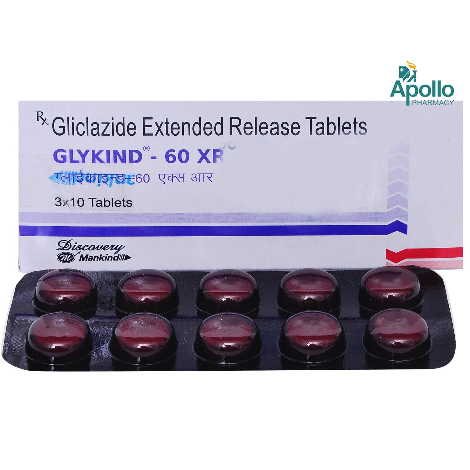 Glykind 60 XR Tablet 10's Price, Uses, Side Effects, Composition ...