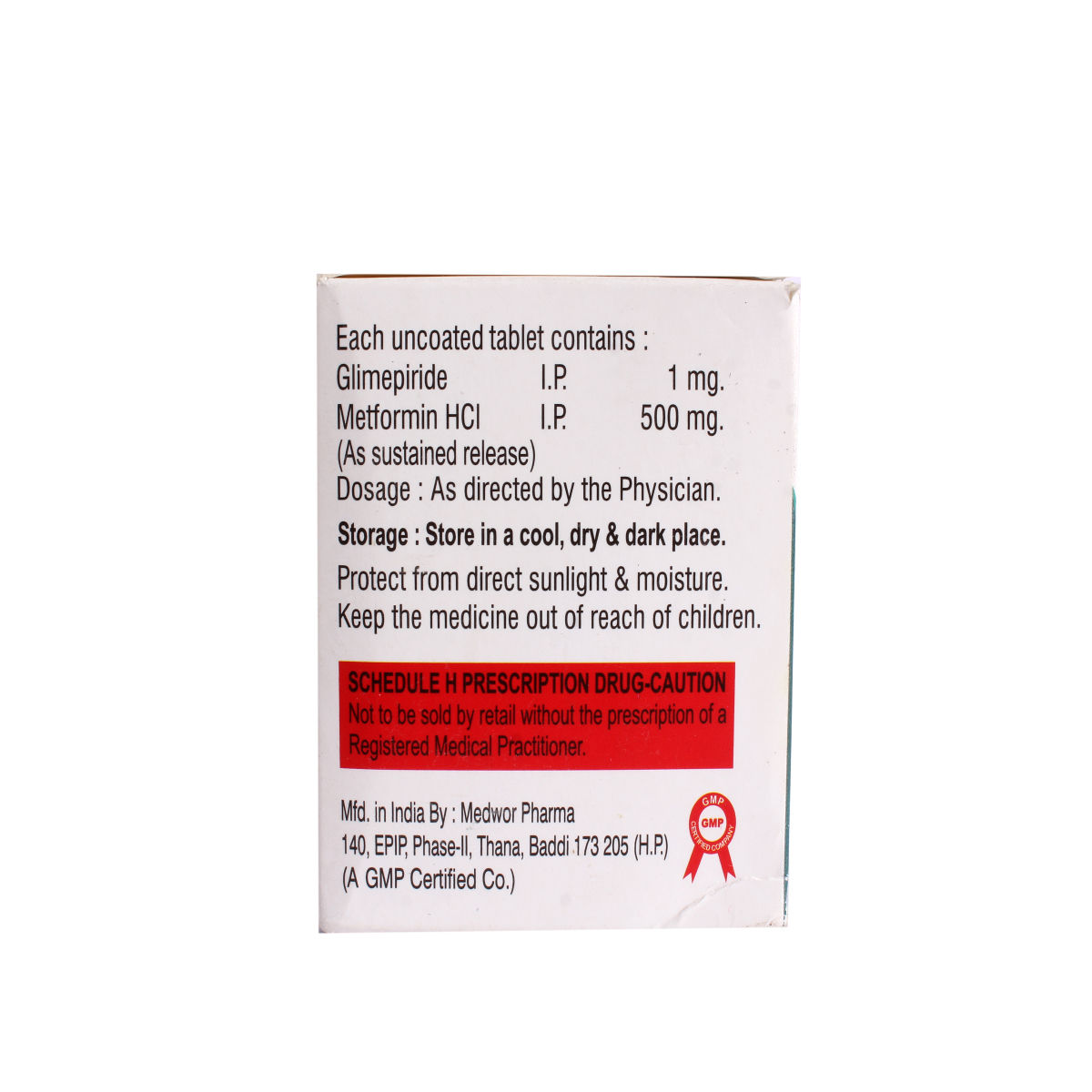 Glyxer-M1 Tablet 10's Price, Uses, Side Effects, Composition - Apollo ...