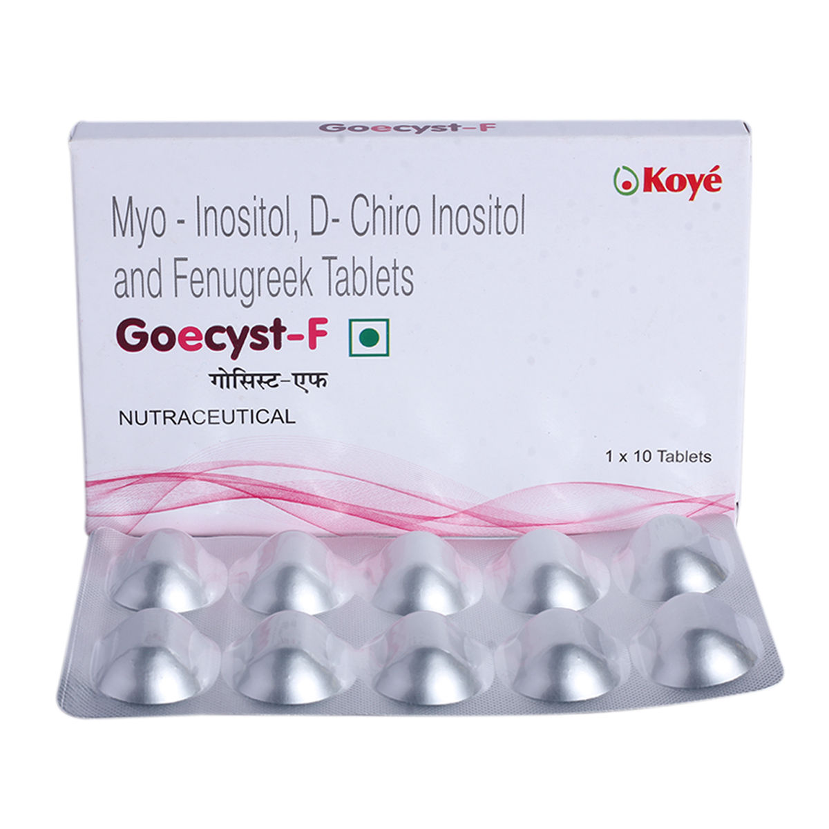 Goecyst-F Tablet 10's Price, Uses, Side Effects, Composition - Apollo ...
