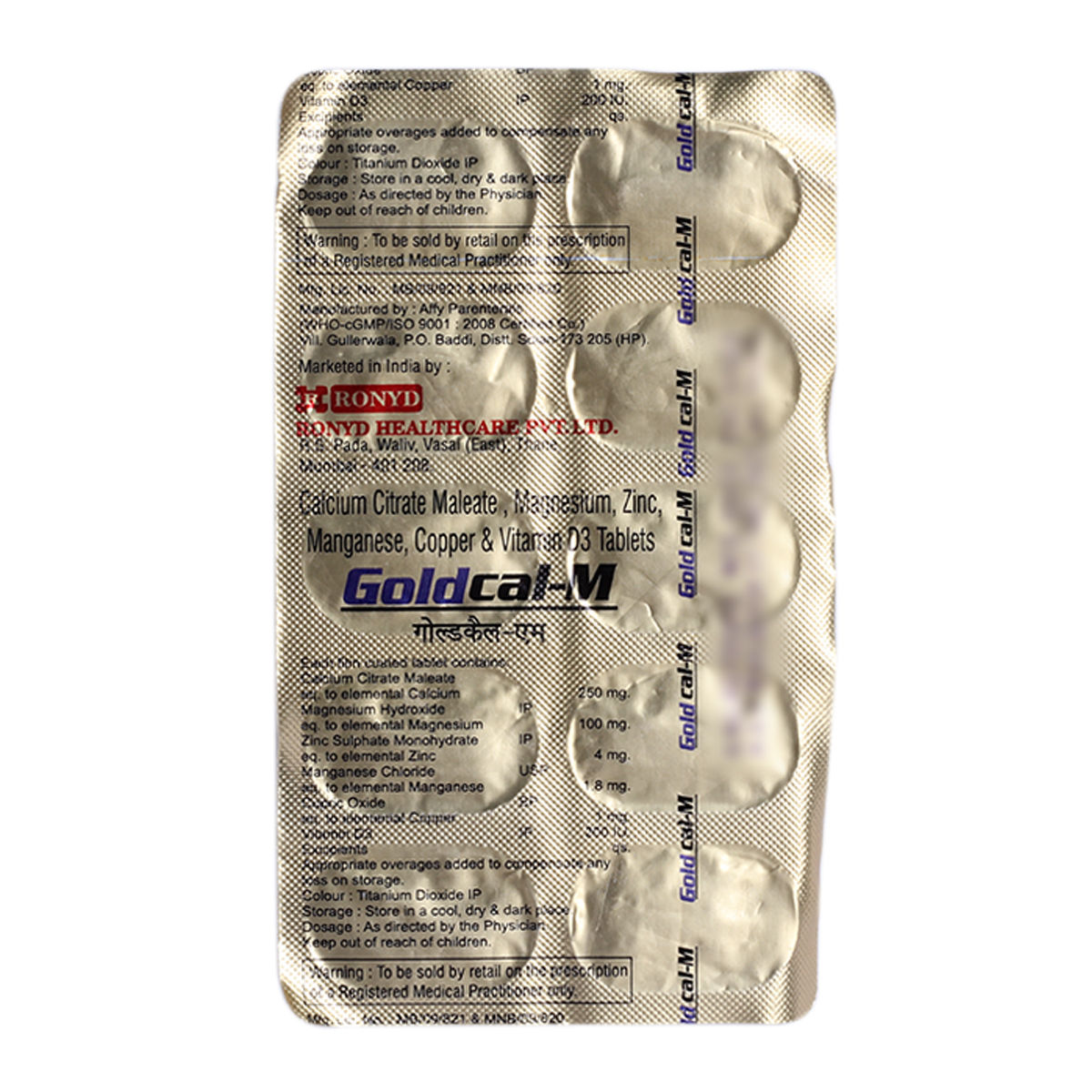 Goldcal-M Tablet 10's Price, Uses, Side Effects, Composition - Apollo ...