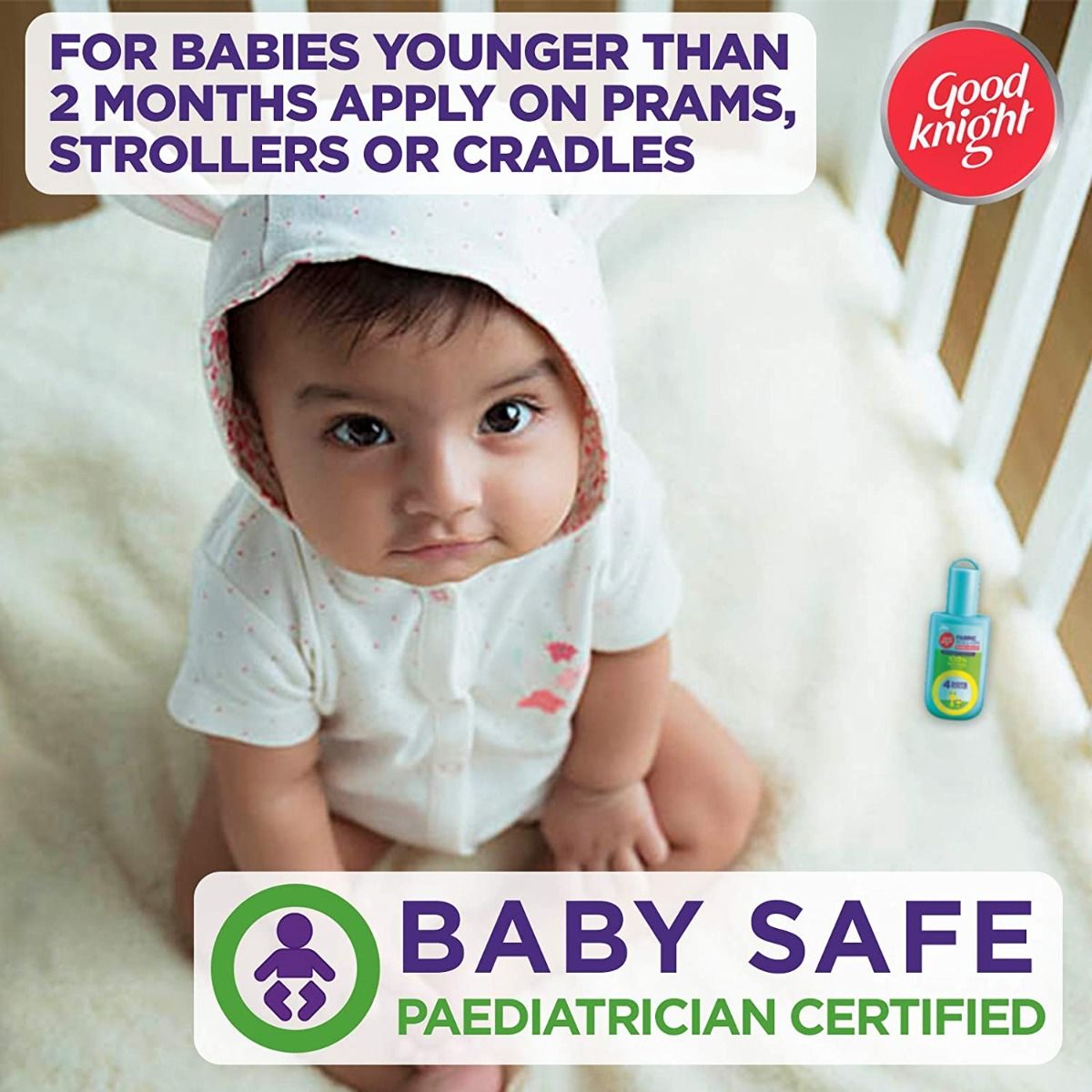 Good Knight Bubblegum Fragrance Mosquito Repellent Fabric Roll-On for ...