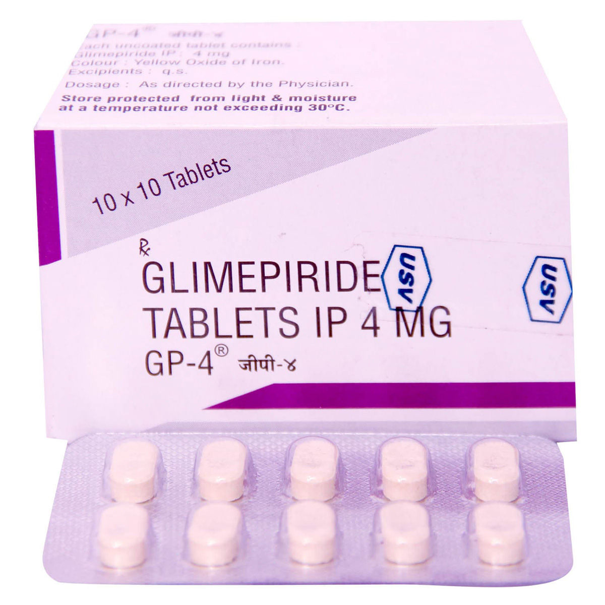 GP-4 Tablet 10's Price, Uses, Side Effects, Composition - Apollo Pharmacy
