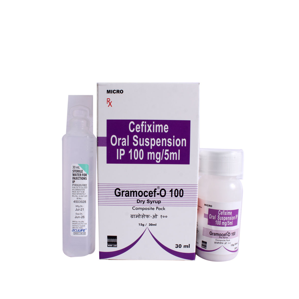 Gramocef-O 100 mg/5 ml Suspension 30 ml Price, Uses, Side Effects ...