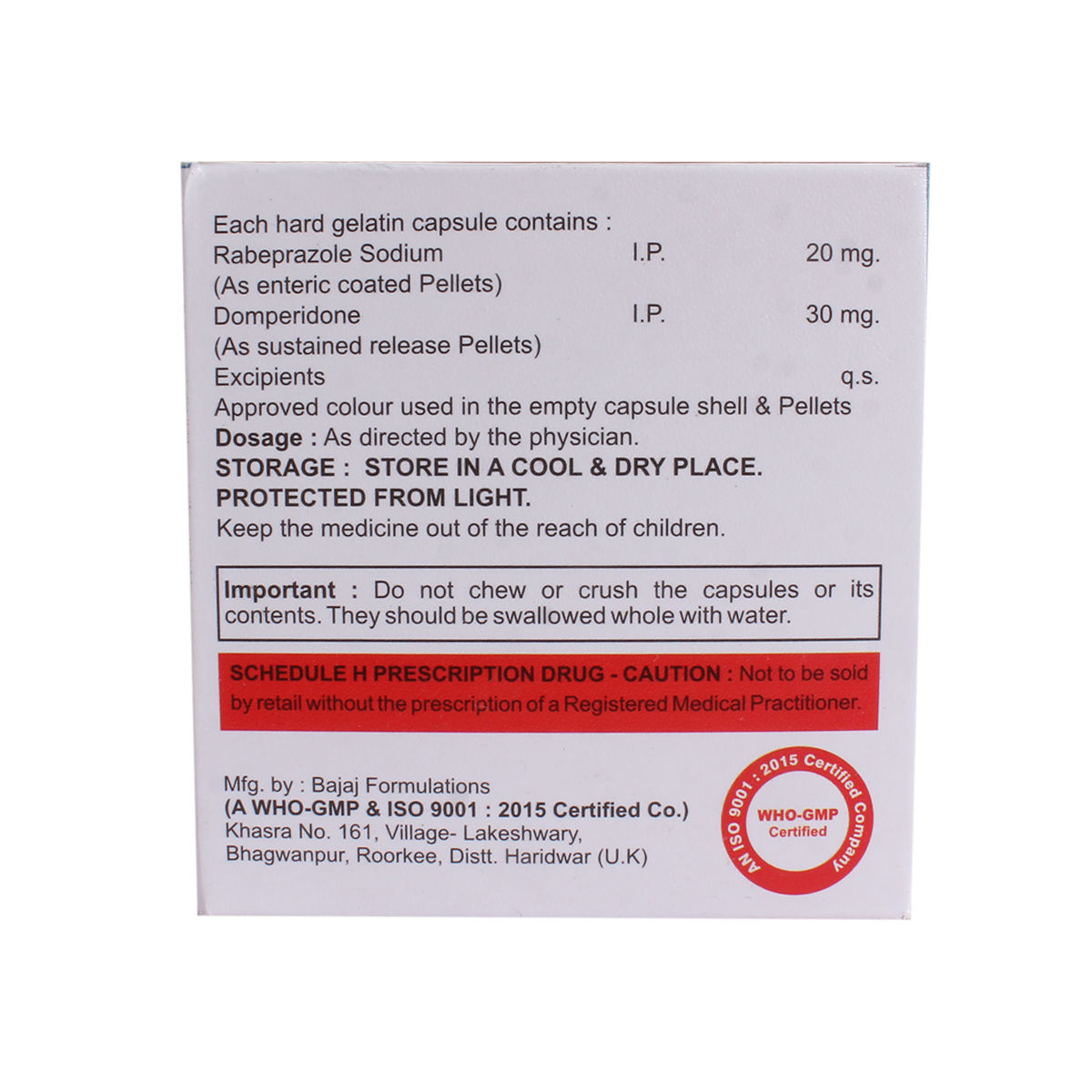 Gramoz-D Capsule 10's Price, Uses, Side Effects, Composition - Apollo ...