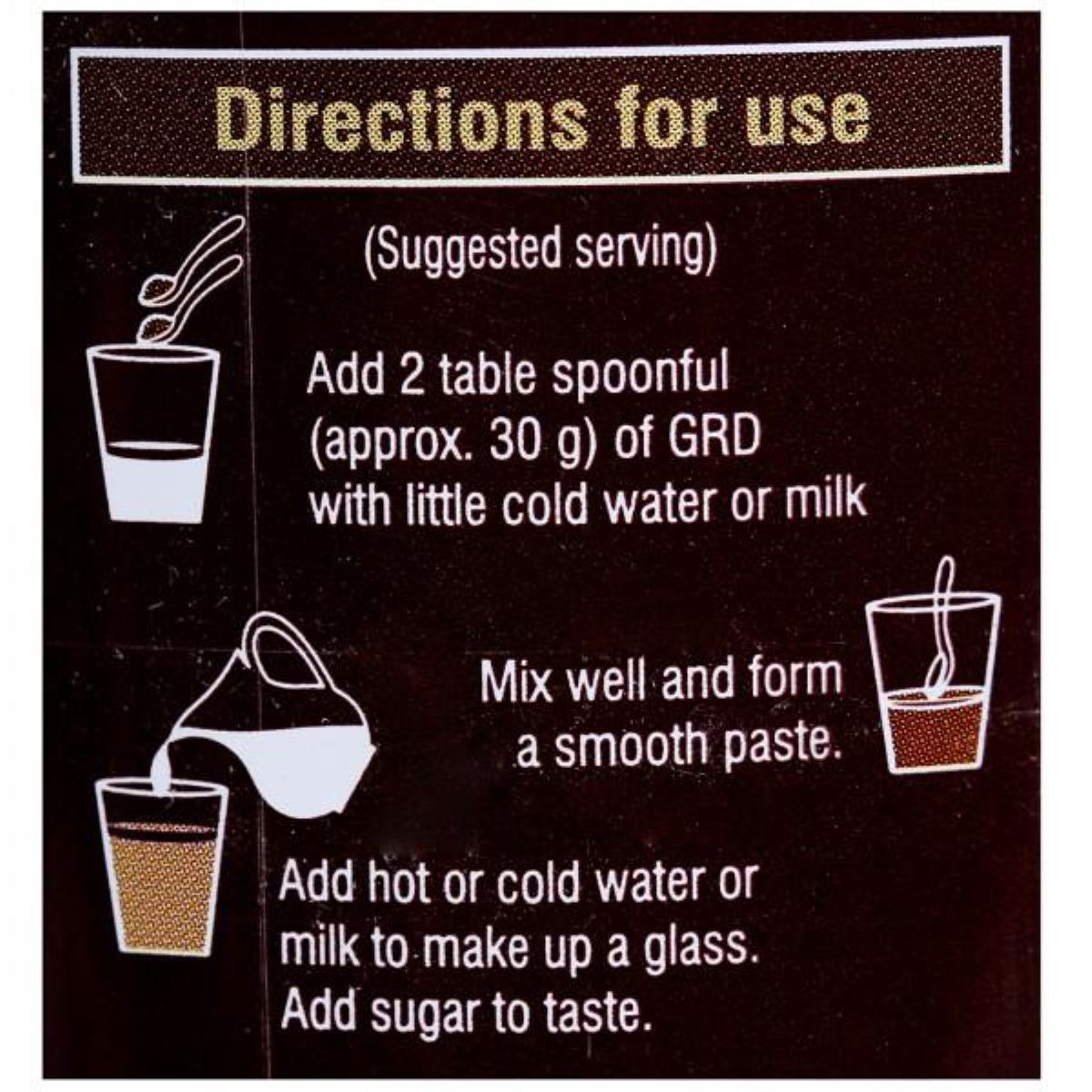 GRD Chocolate Flavour Powder, 200 gm Tin Price, Uses, Side Effects ...