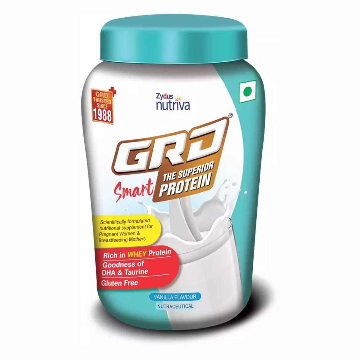 GRD Smart Vanilla Flavour Powder, 200 gm Jar Price, Uses, Side Effects ...
