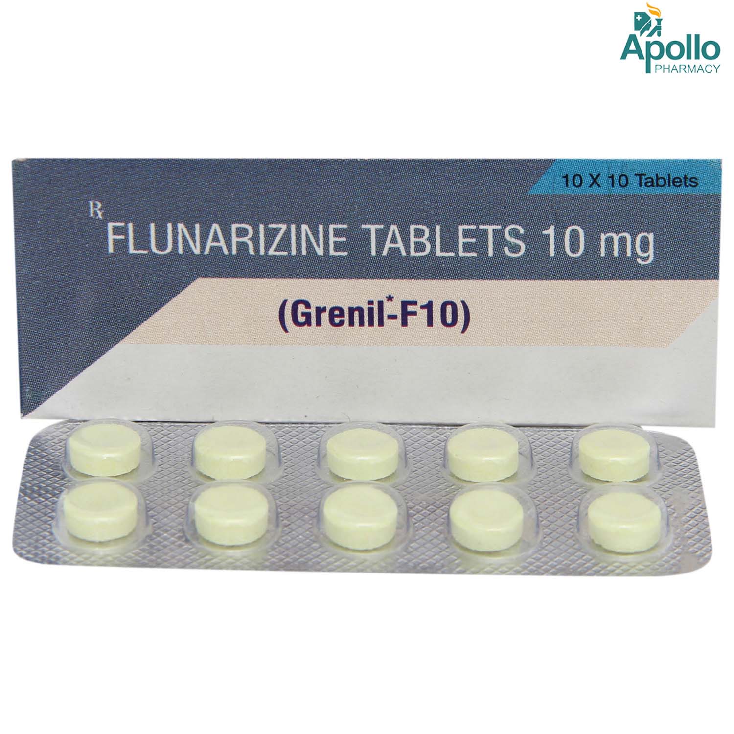 Grenil F 10 Tablet 10's Price, Uses, Side Effects, Composition - Apollo ...