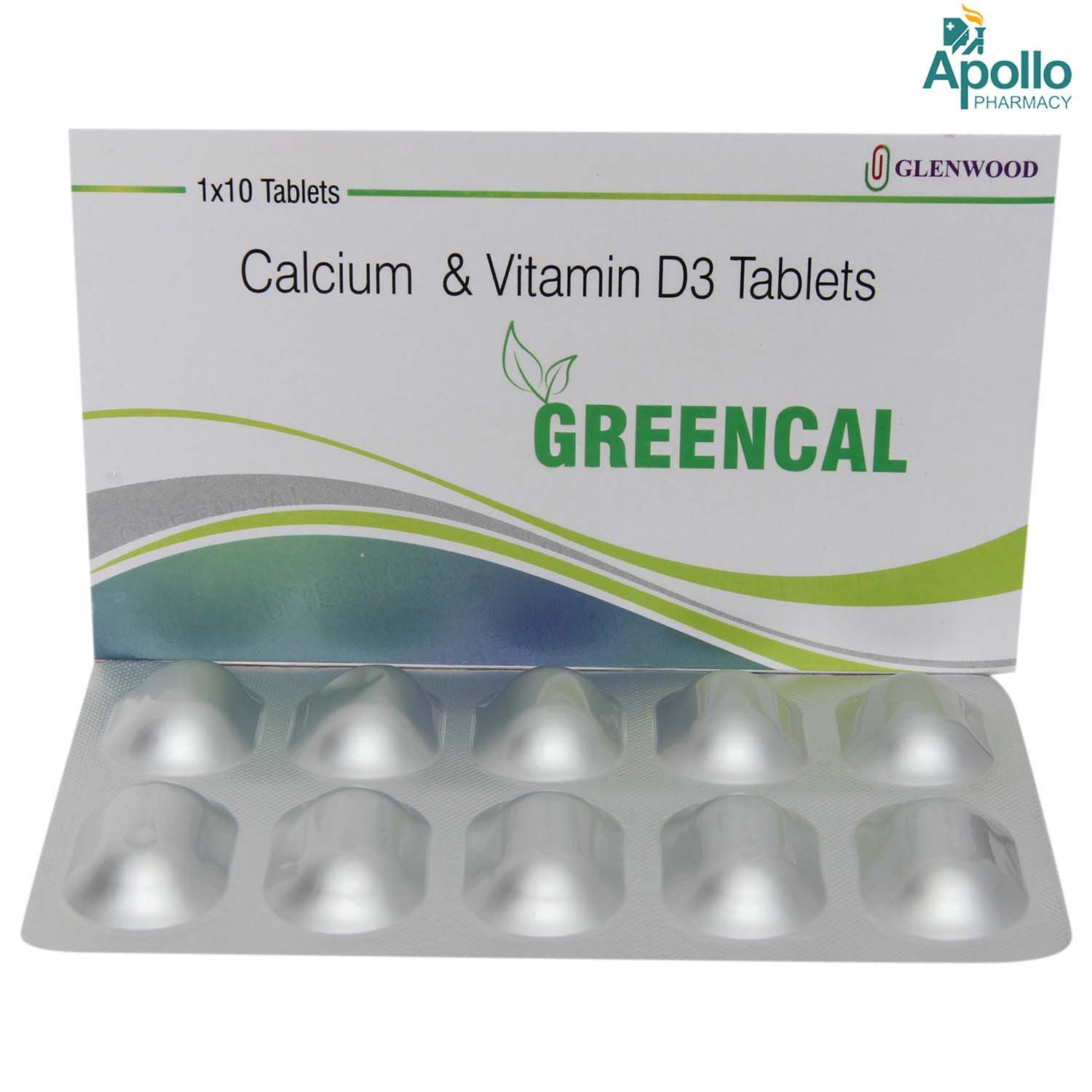 Greencal Tablet 10's Price, Uses, Side Effects, Composition - Apollo ...