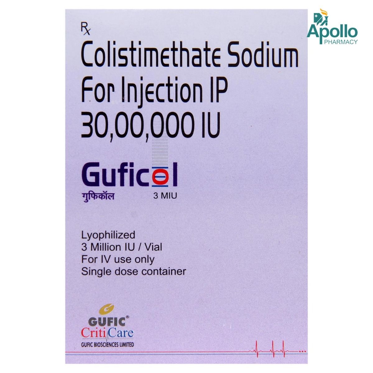 Guficol 3miu Injection Price, Uses, Side Effects, Composition - Apollo ...