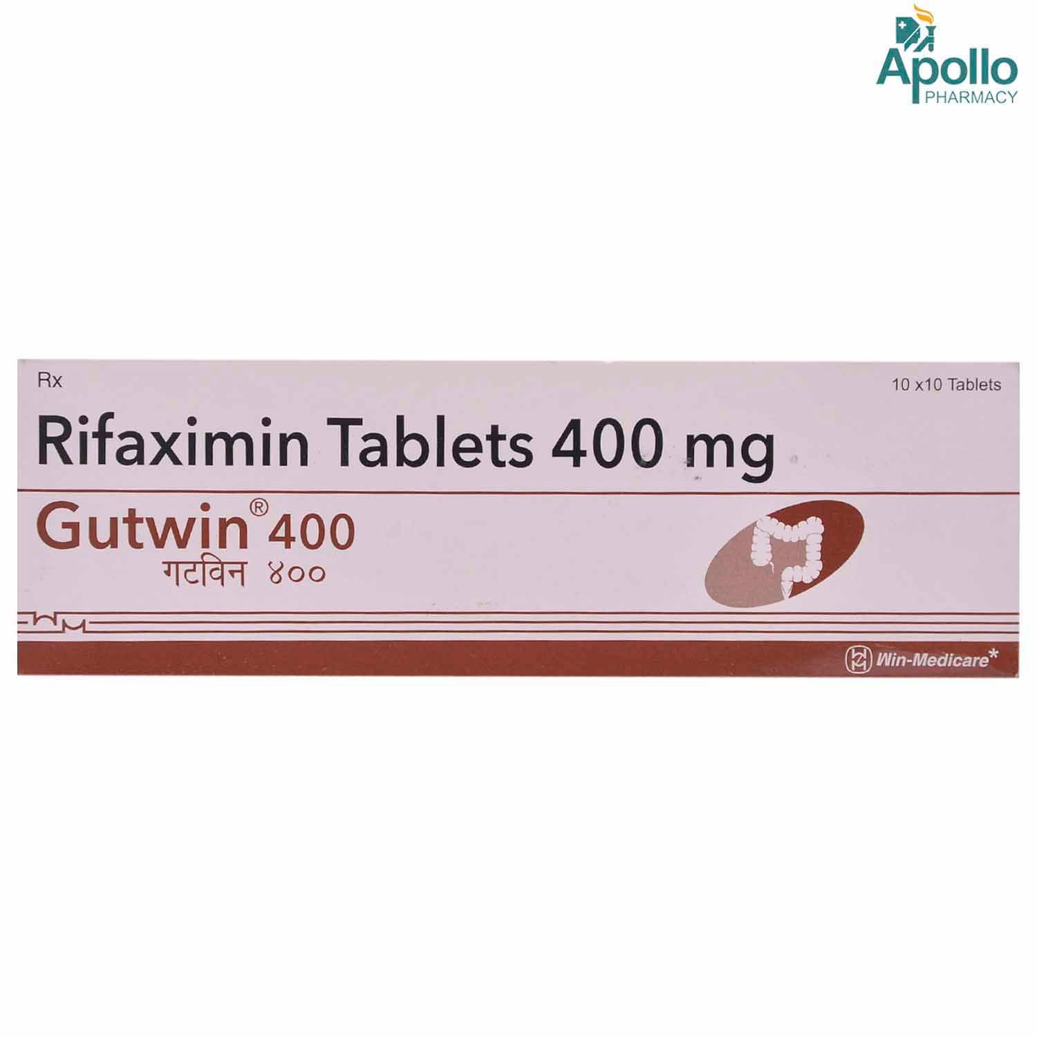 GUTWIN 400MG TABLET 10'S Price, Uses, Side Effects, Composition ...