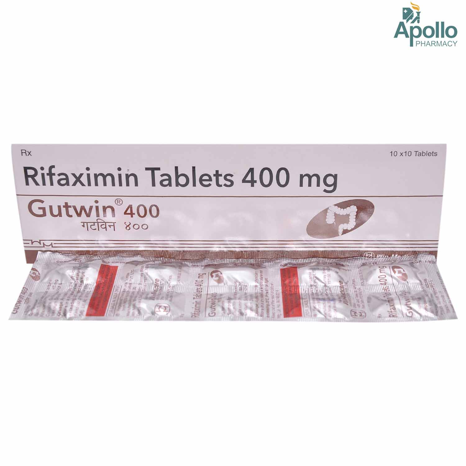 GUTWIN 400MG TABLET 10'S Price, Uses, Side Effects, Composition ...