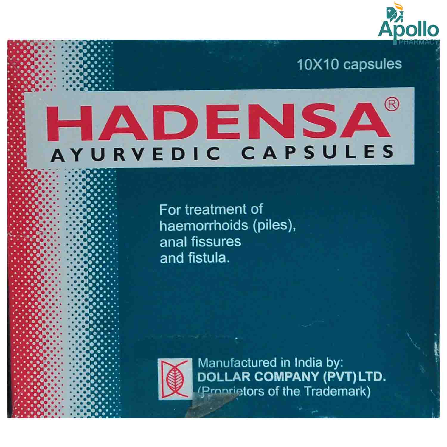 Hadensa Capsule 10's Price, Uses, Side Effects, Composition - Apollo ...