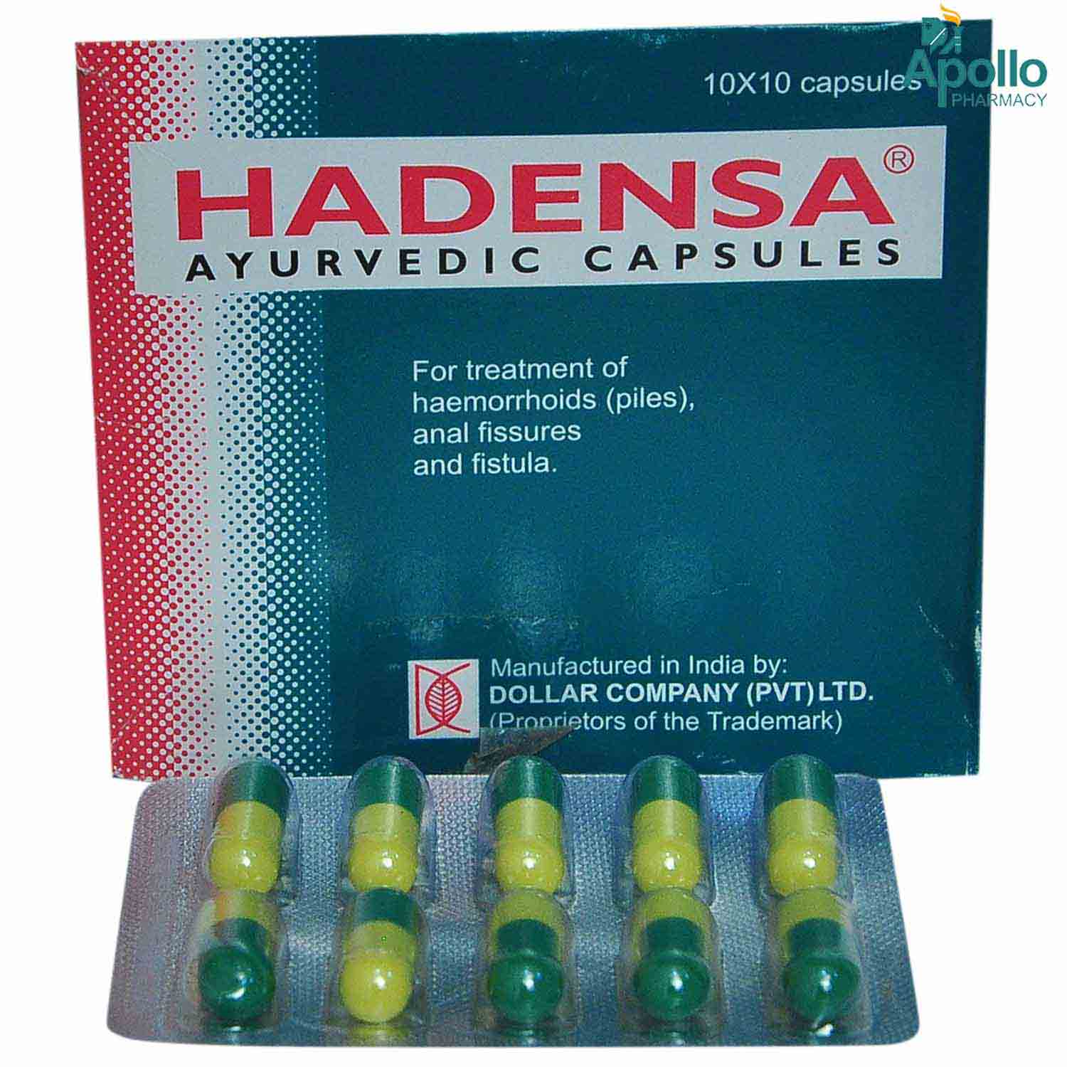 Hadensa Capsule 10's Price, Uses, Side Effects, Composition - Apollo ...
