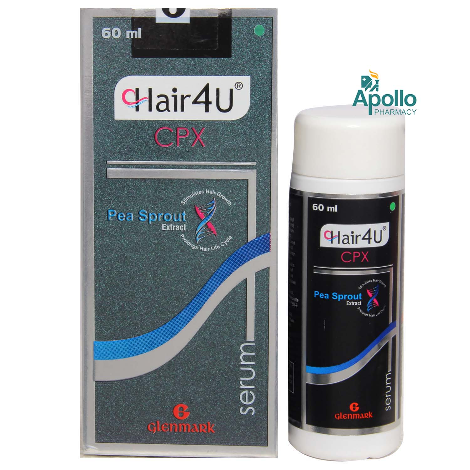 Hair 4U Cpx Serum 60 ml Price, Uses, Side Effects, Composition - Apollo ...