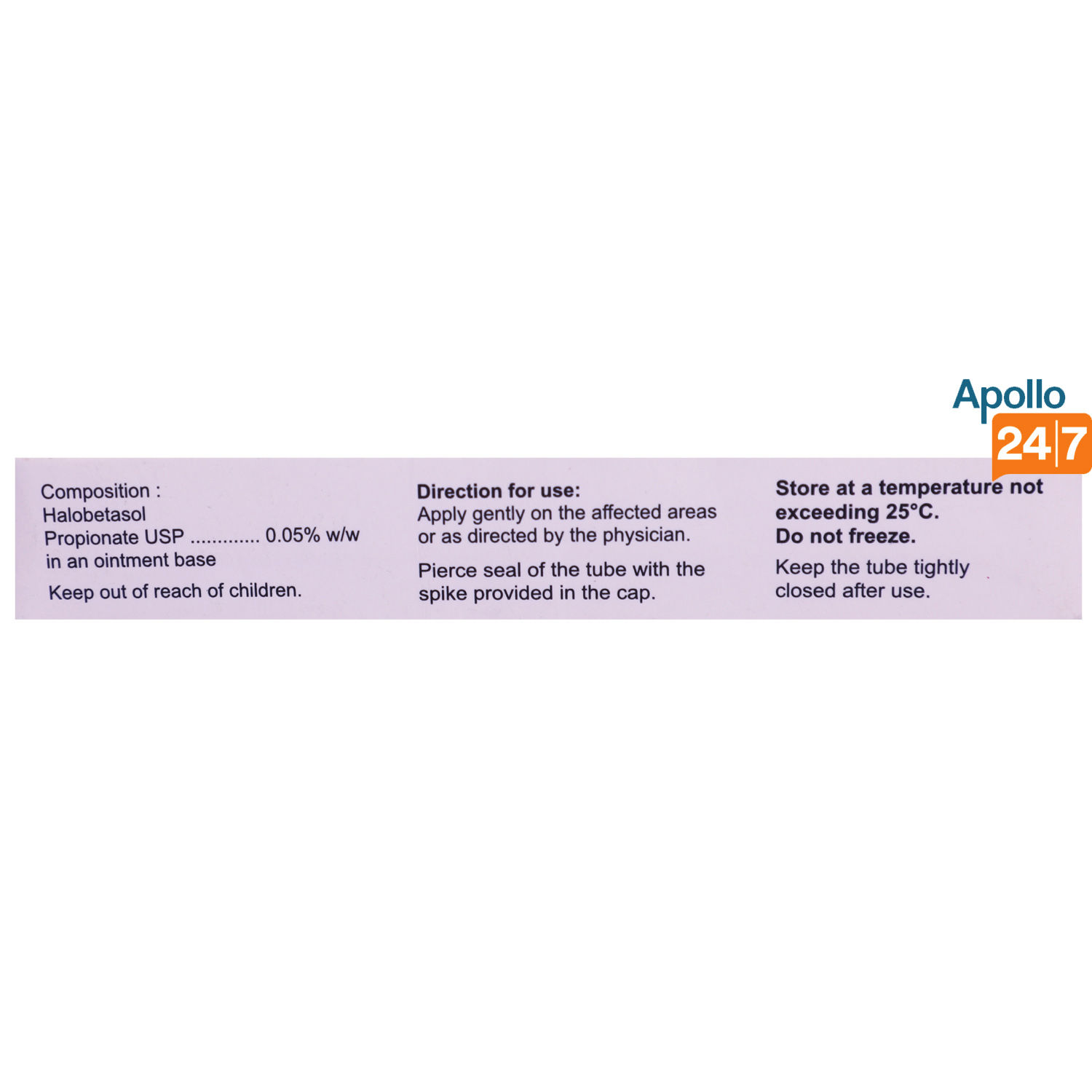 HALODERM CREAM 10GM Price, Uses, Side Effects, Composition - Apollo ...