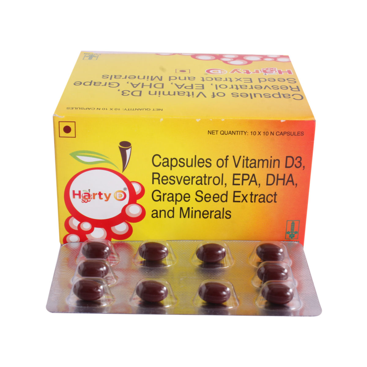 Harty D Capsule 10's Price, Uses, Side Effects, Composition - Apollo ...