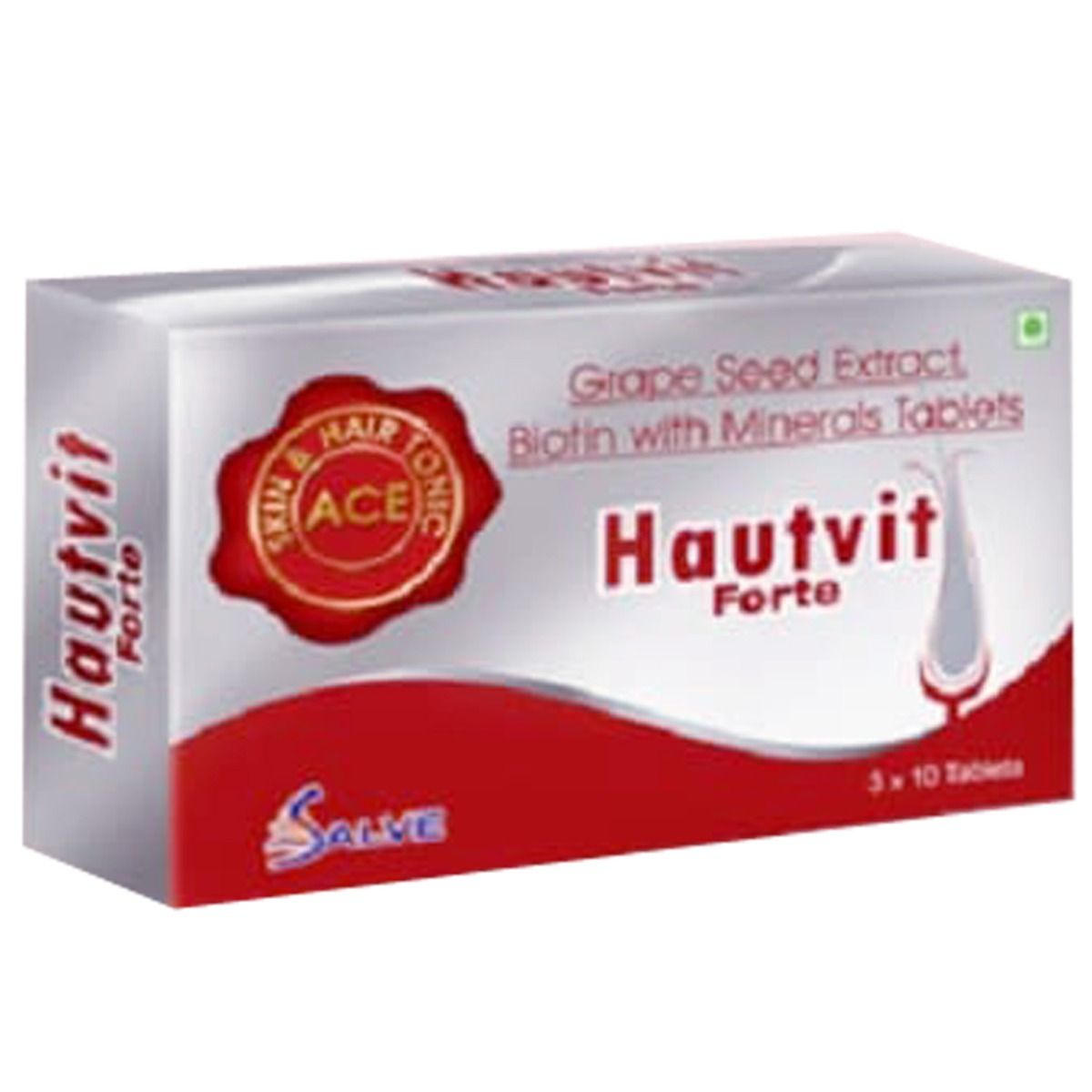 Hautvit Forte Tablet 10's Price, Uses, Side Effects, Composition ...