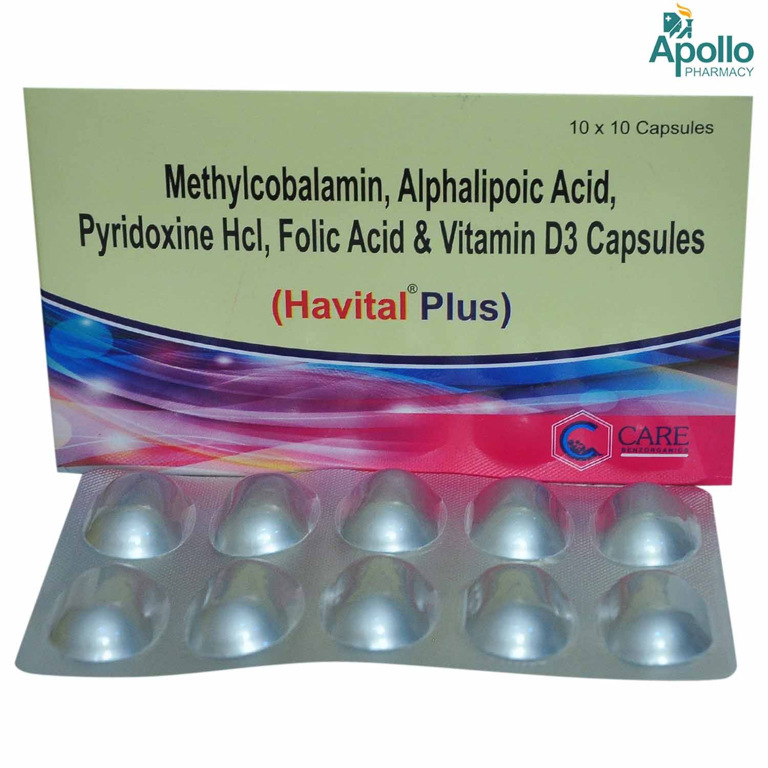 Havital Plus Capsule 10's Price, Uses, Side Effects, Composition ...