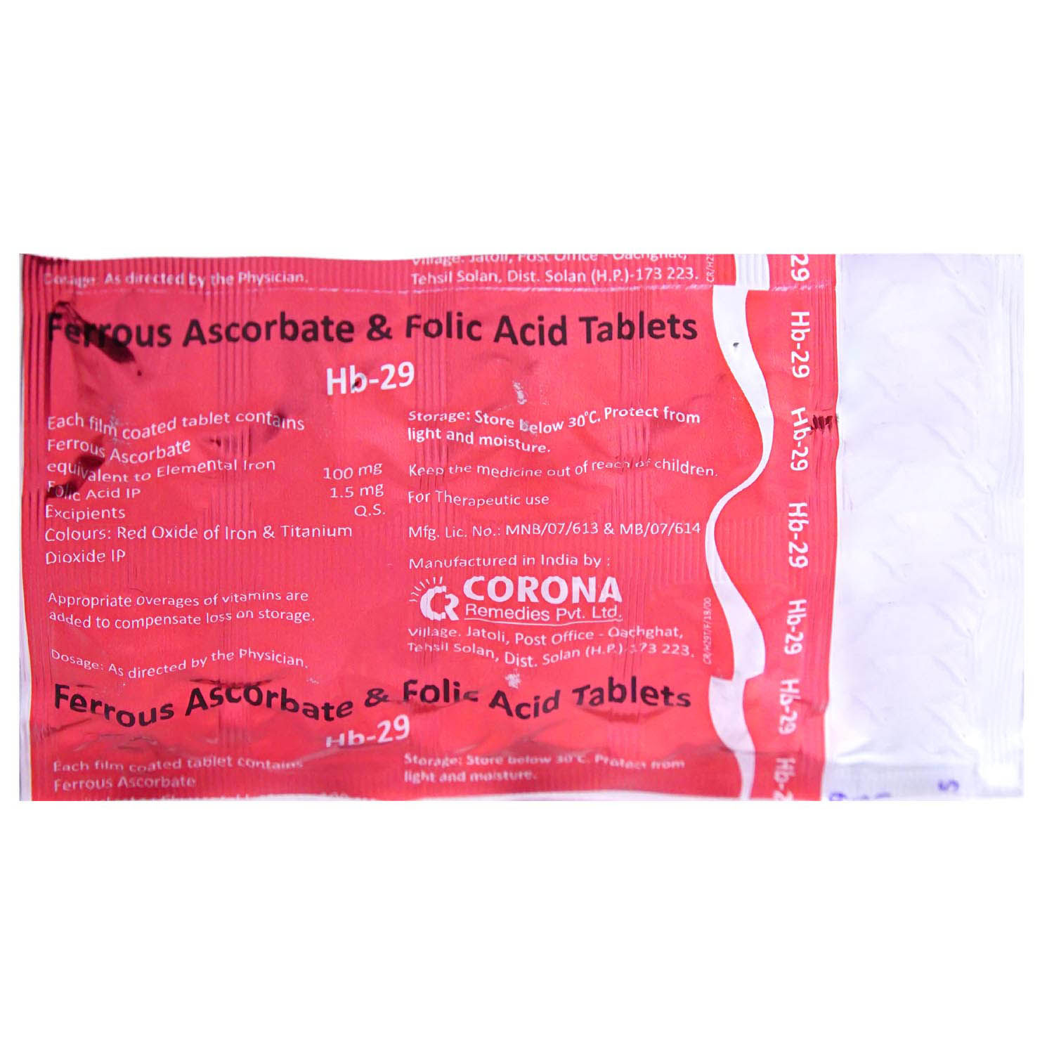 Hb-29 Tablet 10's Price, Uses, Side Effects, Composition - Apollo Pharmacy