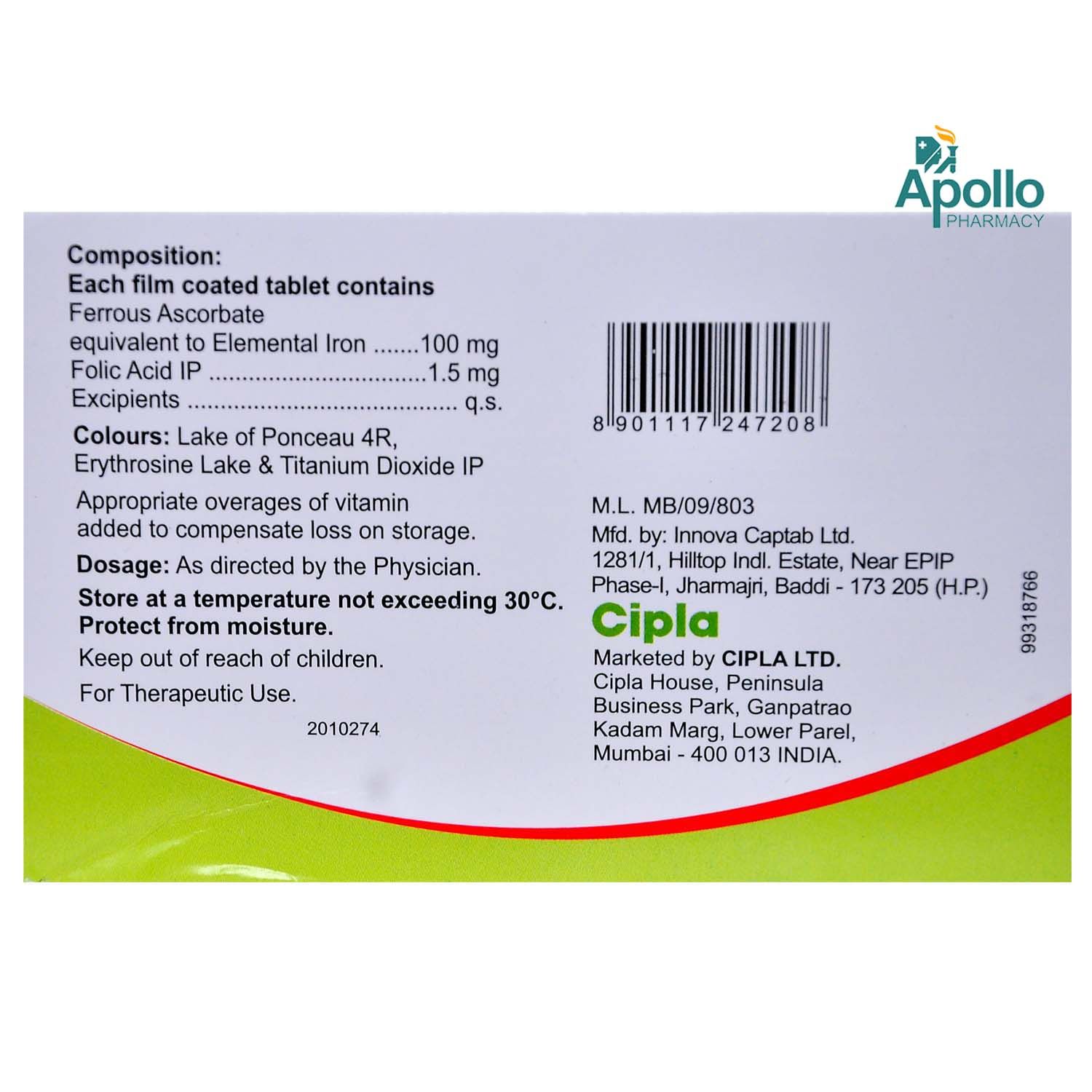 HB Set Tablet 10's Price, Uses, Side Effects, Composition - Apollo Pharmacy
