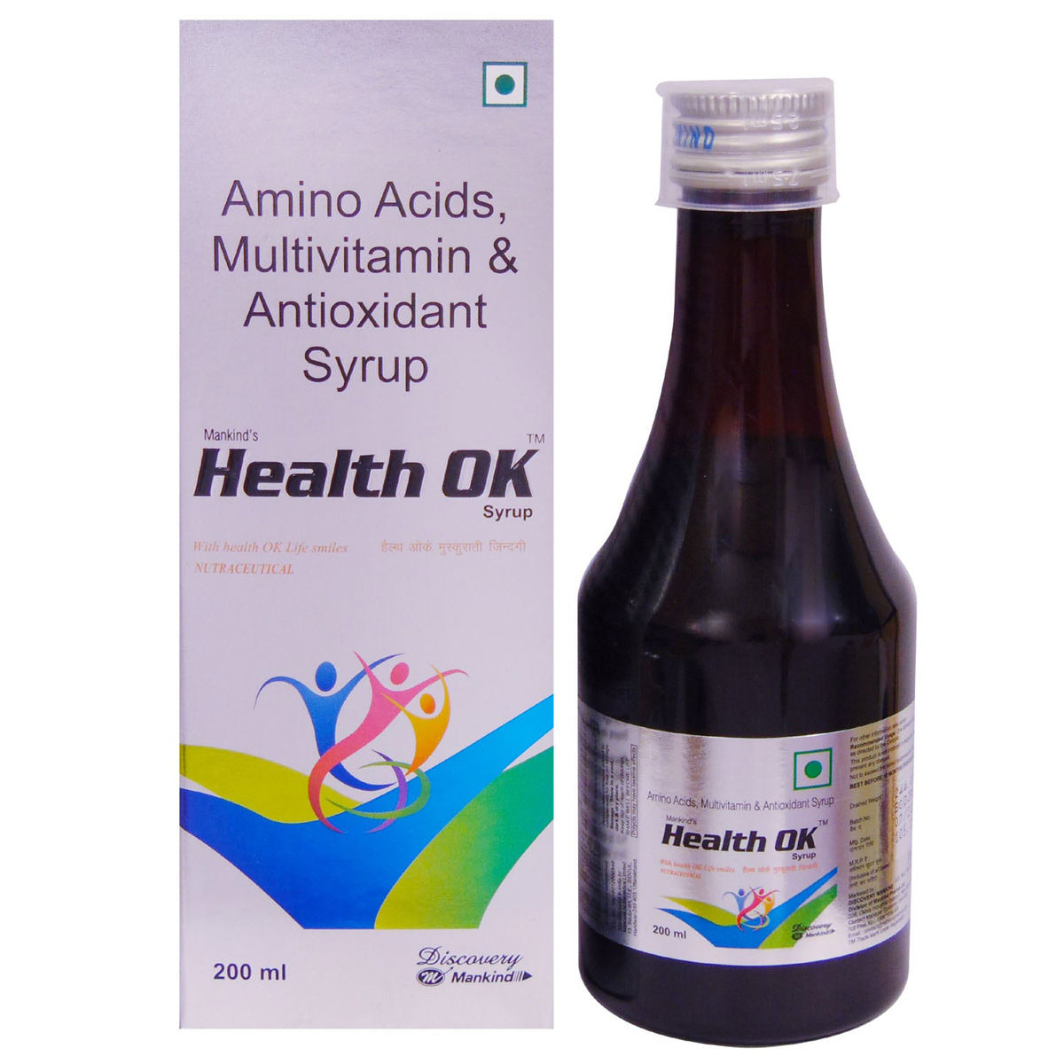 Health OK Syrup 200 ml Price, Uses, Side Effects, Composition - Apollo ...