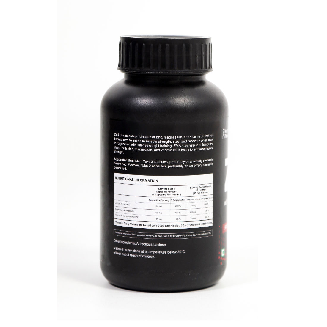 Healthvit ZMA ( Zinc, Magnesium, Vitamin B6), 90 Capsules Price, Uses ...