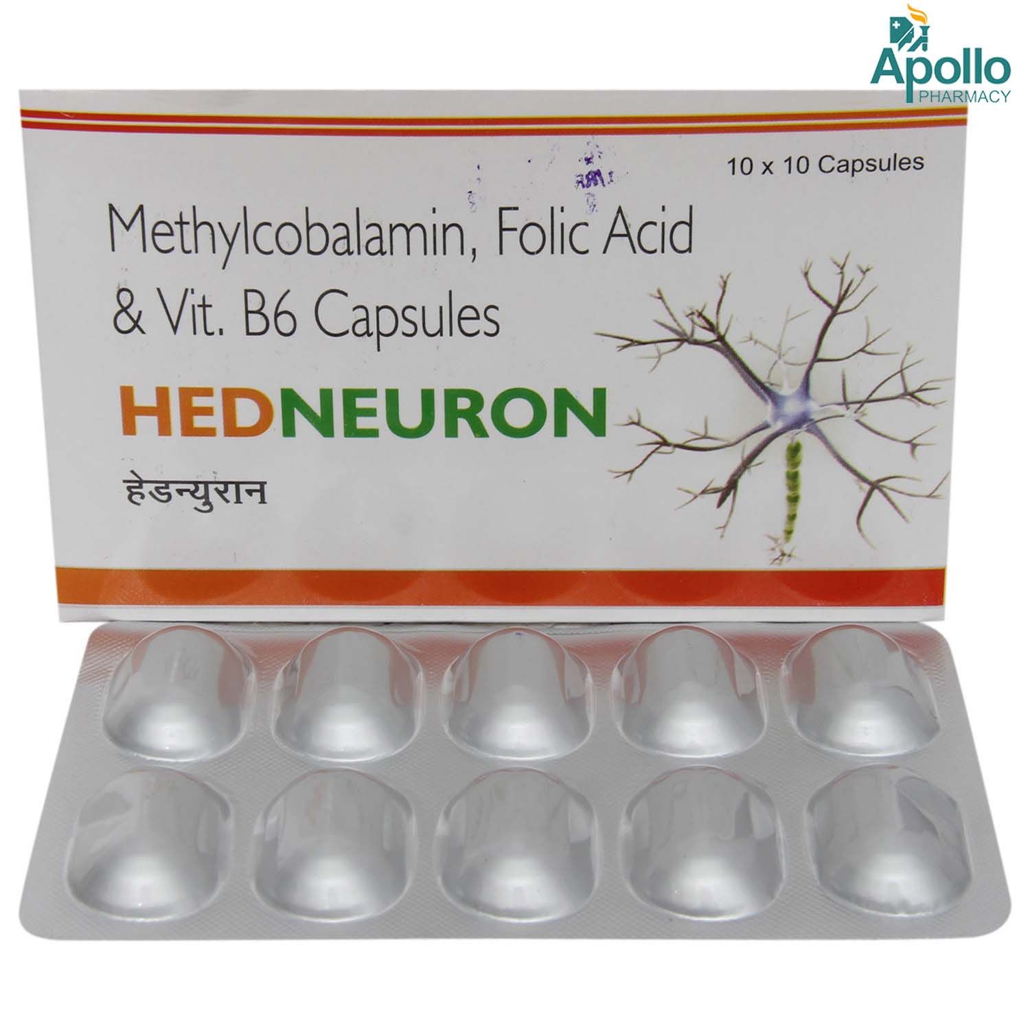 Hedneuron Capsule 10's Price, Uses, Side Effects, Composition - Apollo ...