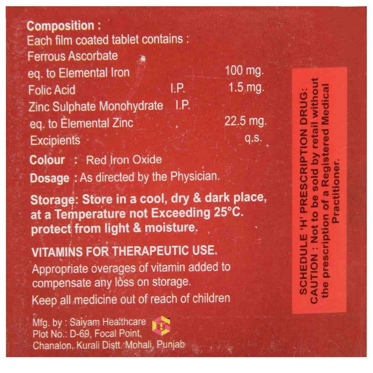 Hemonia XT Tablet 10's Price, Uses, Side Effects, Composition - Apollo ...