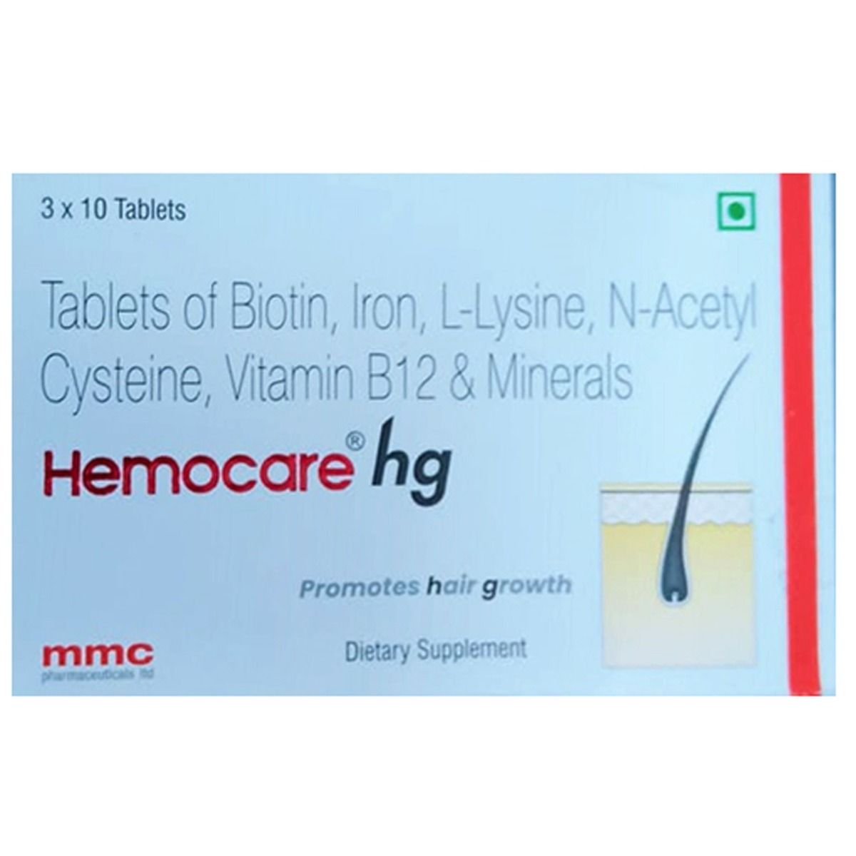 Hemocare Hg Tablet 10's Price, Uses, Side Effects, Composition - Apollo ...