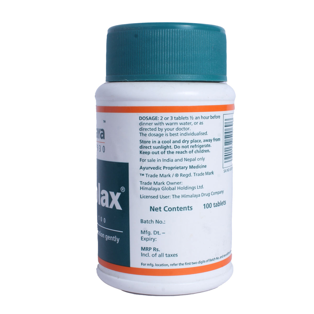 Himalaya Herbolax Capsule 100's Price, Uses, Side Effects, Composition ...