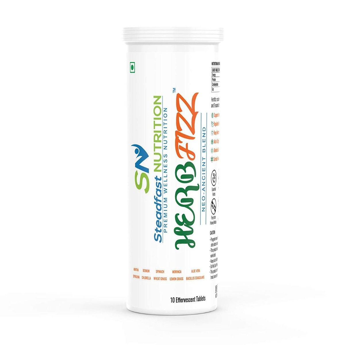 Steadfast Nutrition Herb Fizz Effervescent Tablet, 10 Count Price, Uses ...