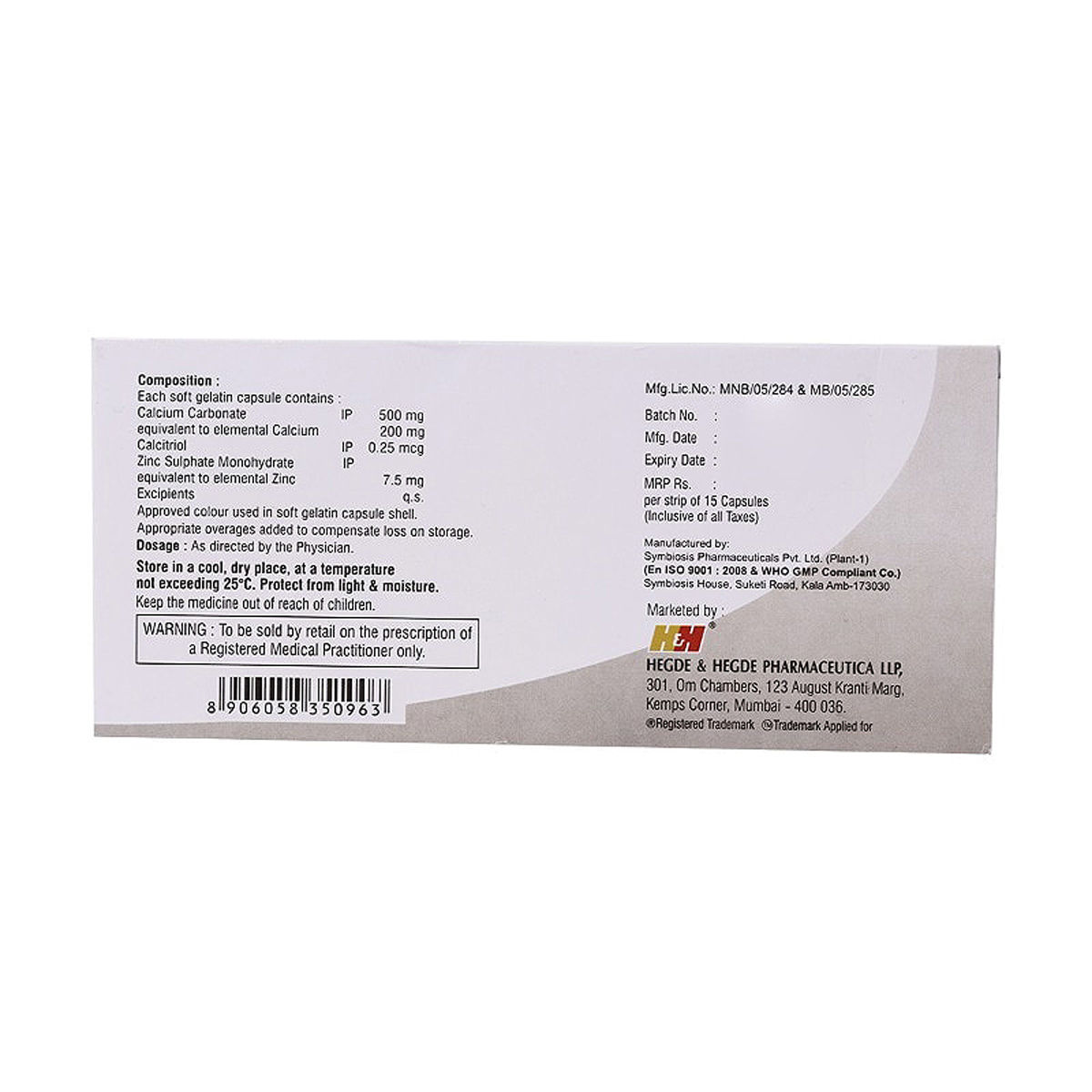 Hhcal-Trol Capsule 15's Price, Uses, Side Effects, Composition - Apollo ...