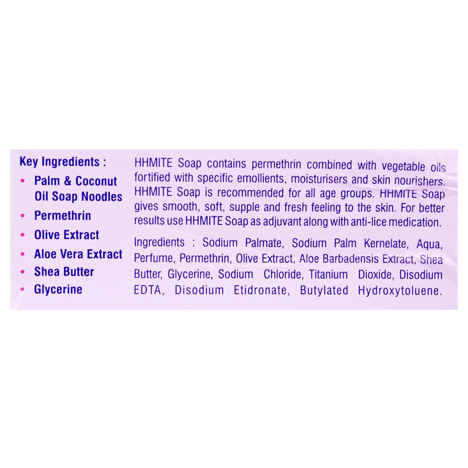 HHMite Soap 75 gm Price, Uses, Side Effects, Composition - Apollo Pharmacy