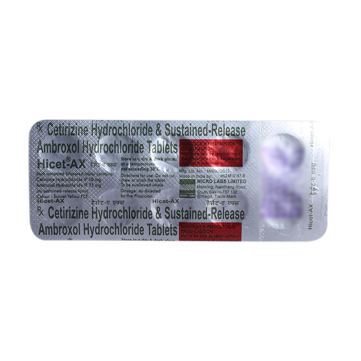 HICET AX TABLET Price, Uses, Side Effects, Composition - Apollo Pharmacy