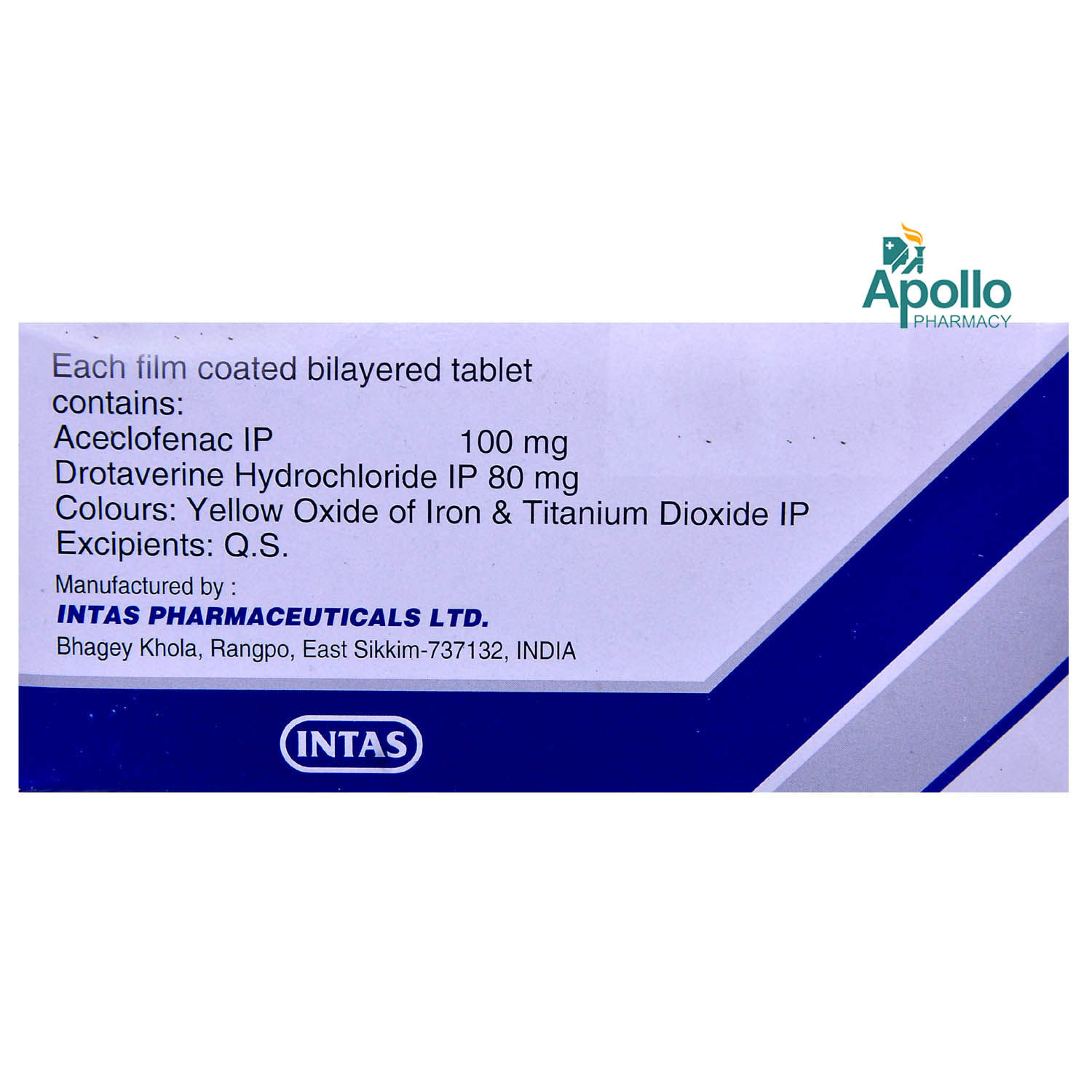 Hifenac Spas Tablet 10's Price, Uses, Side Effects, Composition ...