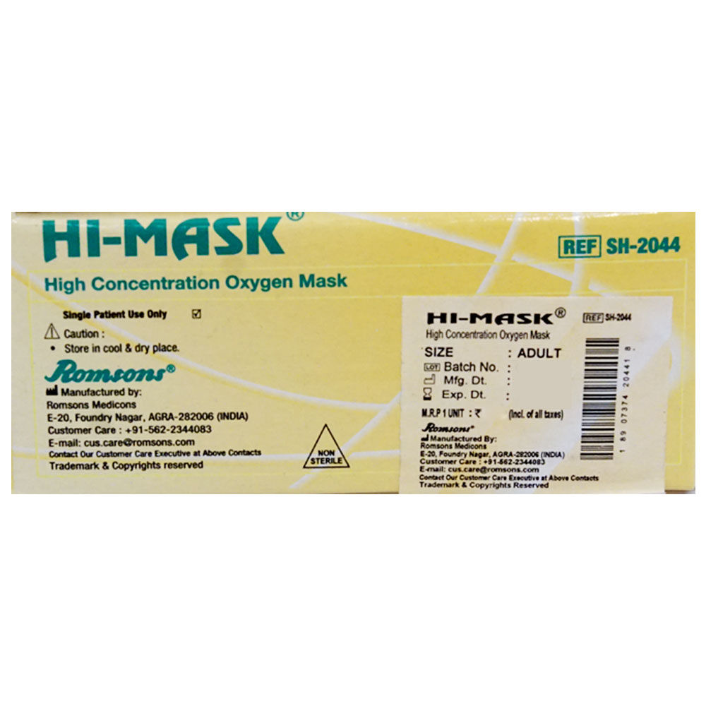 Romson High Concentration Mask A Price, Uses, Side Effects, Composition ...