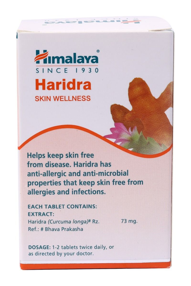 Himalaya Haridra, 60 Capsules Price, Uses, Side Effects, Composition ...