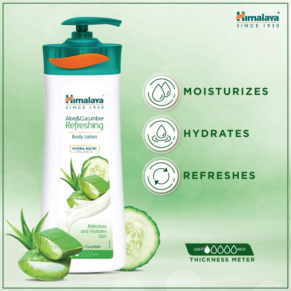 Himalaya Aloe & Cucumber Refreshing Body Lotion, 400 ml Price, Uses ...