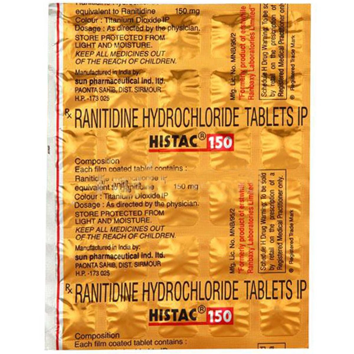 Rantac 150 Tablet 30's Price, Uses, Side Effects, Composition - Apollo ...