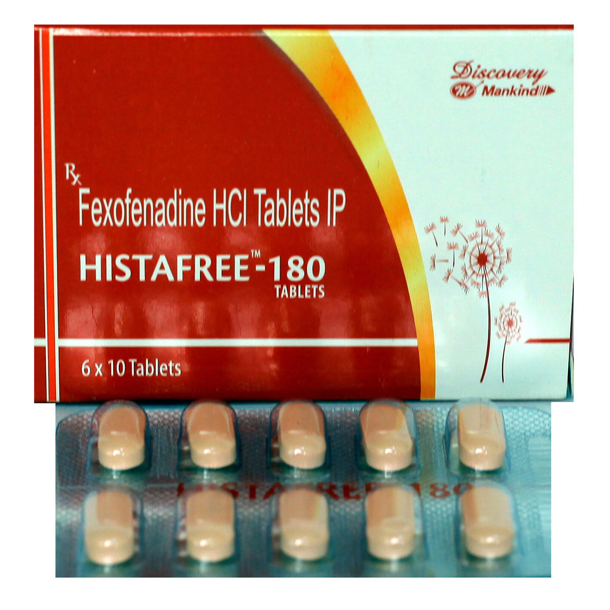 Histafree-180 Tablet 10's Price, Uses, Side Effects, Composition ...