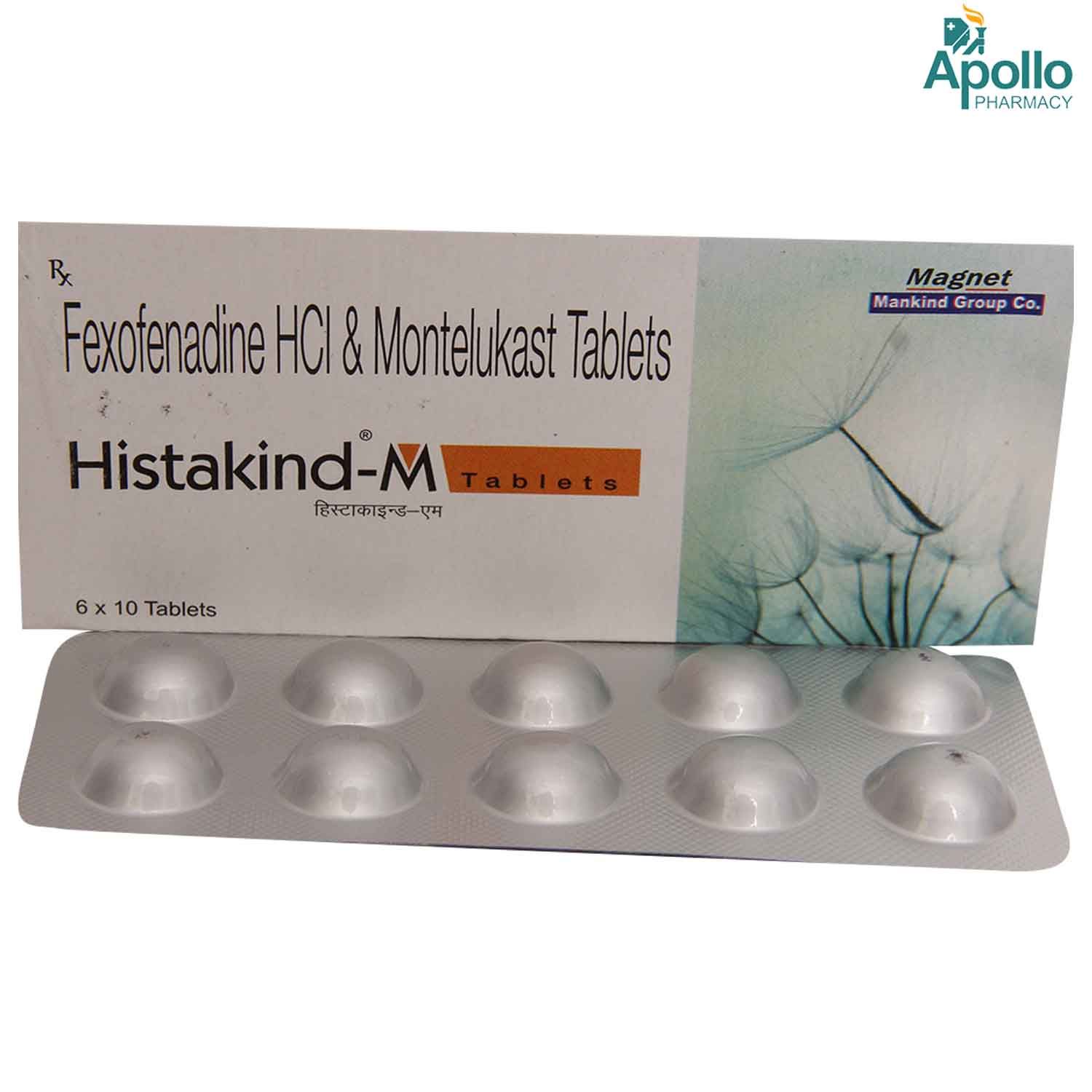 Histakind M Tablet 10's Price, Uses, Side Effects, Composition - Apollo ...