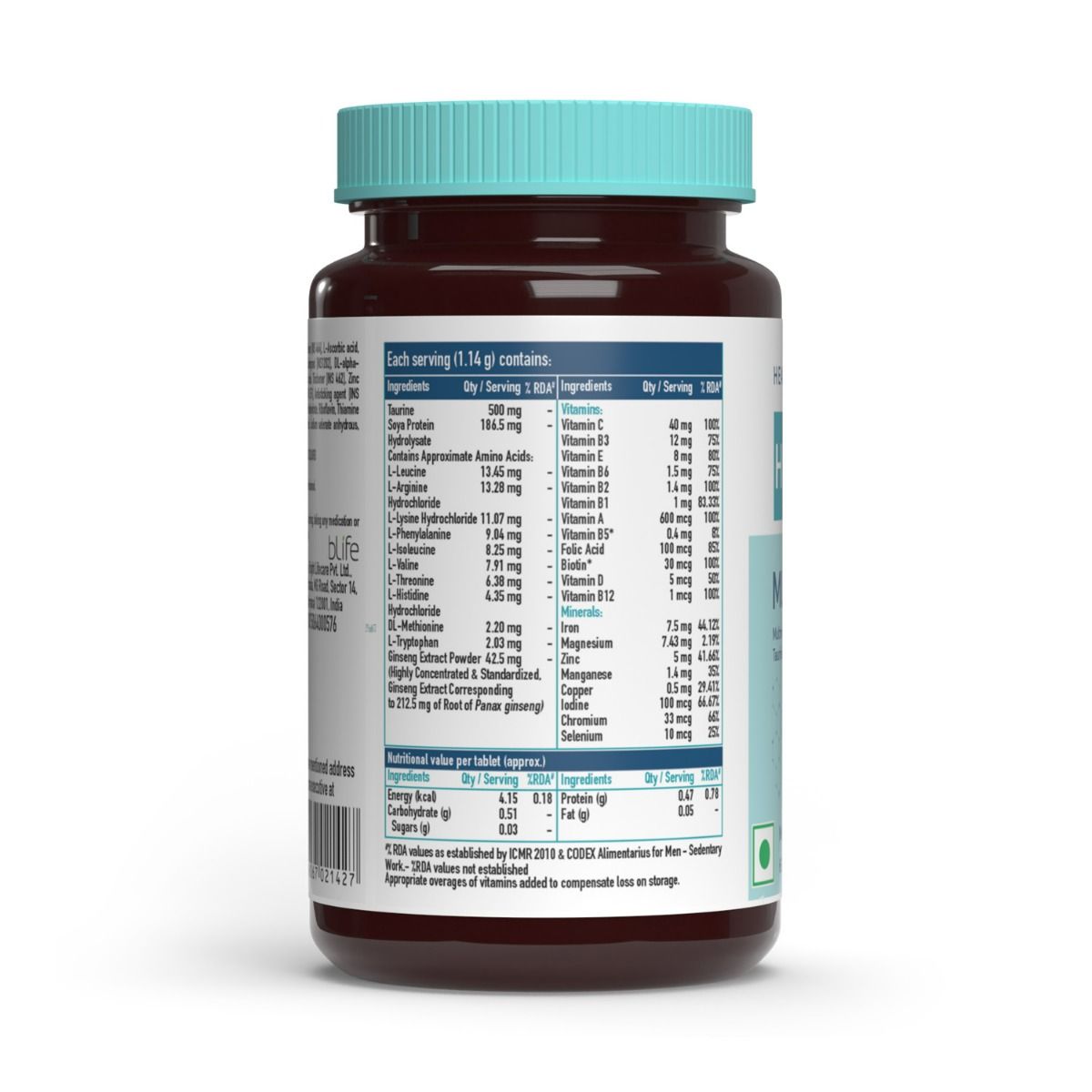 HealthKart HK Vitals Multivitamin, 60 Tablets Price, Uses, Side Effects ...